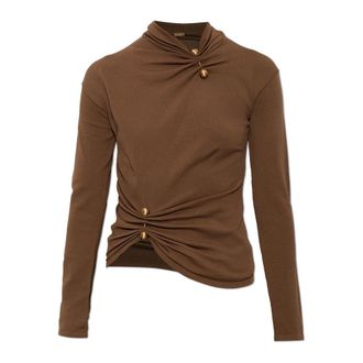 Cult Gaia Callie Top - Femme - Tops - Brun - Taille: 40 FR