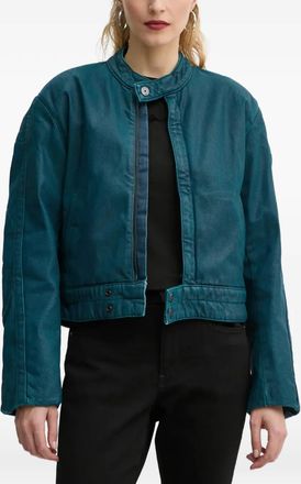 G-Star buttoned denim jacket - Gr&uuml;n