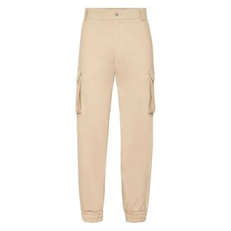 Philipp Plein Homme, Pantalons, Beige, Taille: XL Long Pantalons Cargo fit