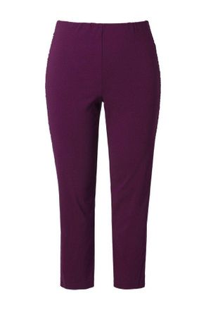 Miamoda Schlupfhose Bengalin-Hose Slim Fit seitliche R&uuml;schenstreifen