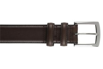 Bexley Westgate silver - Ceinture homme chocolat