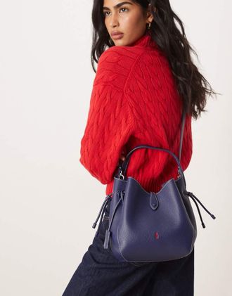 Polo Ralph Lauren Sac bandouli&egrave;re - Bleu fonc&eacute;-Bleu marine