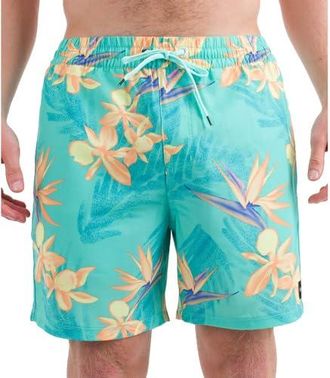 Hurley Cannonball Volley 17 Board Shorts, Tropical Mist 2, L Mens