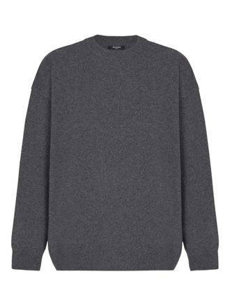 Balmain crew-neck sweater - Grau