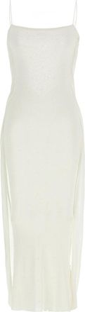 Jacquemus Robe Au Genou - Blanc