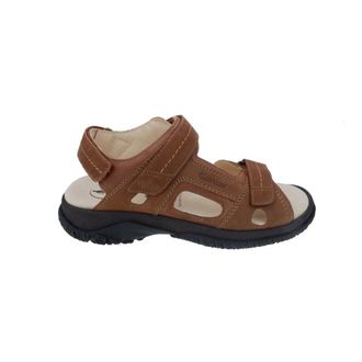 Ganter Braune Herrensandale mit herausnehmbarer Innensohle - - Shoes - Herren - Braun - 40 EU