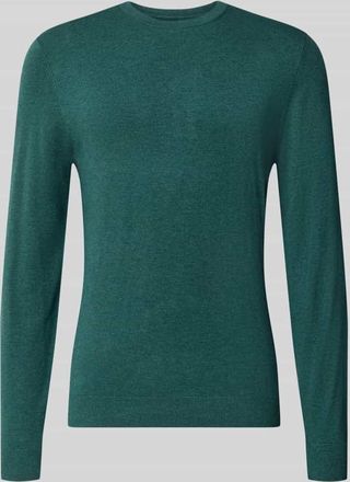 Mc Neal Strickpullover mit geripptem Rundhalsausschnitt