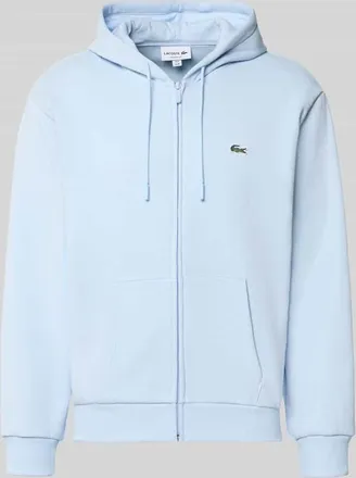 Lacoste Regular Fit Sweatjacke aus Baumwoll-Mix