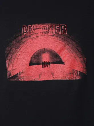 Neil Barrett Cotton Round Neck T-Shirt - Black