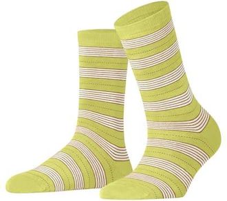 Falke Stripe Uniform W So coton fantaisie 1 paire, Chaussettes Femme, Jaune Ananas 1323, 35-38