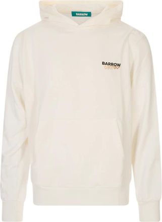 Barrow Barrow, Homme, Sweatshirts et sweats &agrave; capuche, Blanc, Taille: XS Sweat &agrave; capuche
