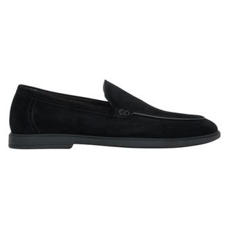 Estro & Luminara Homme, Chaussures, Noir, Taille: 41 EU Mocassins Slim en Velours Authentique