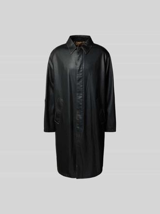 Diesel Mantel in Leder-Optik