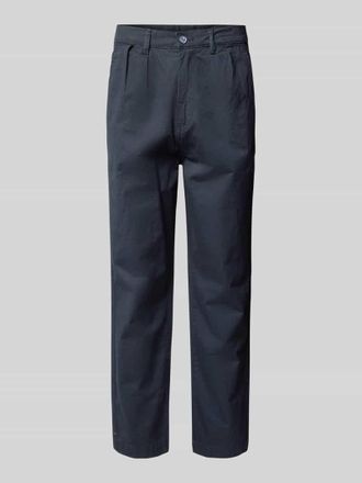 Lindbergh Tapered Fit Bundfaltenhose mit G&uuml;rtelschlaufen