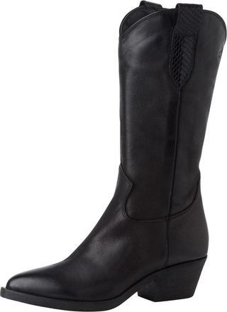 Tamaris Damen Stiefel - 1-25706-43 008 36 BLACK NUBUC