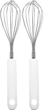 Fackelmann INOX Schneebesen, Edelstahl, Mehrfarbig, 16 x 20.7 x 20.7 cm (Packung mit 2)