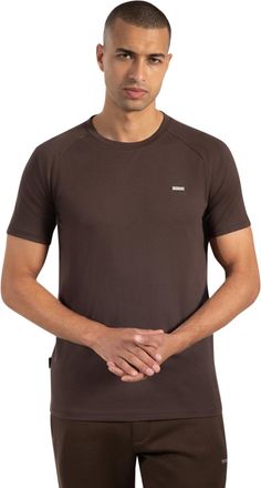 Smilodox T-Shirt Herren Thilo, Schlichtes Shirt, Metallabel auf der Brust, Hochwertigs Kurzarmshirt, Zeitloser Allrounder mit modernem Detail, Vielseitig kombi
