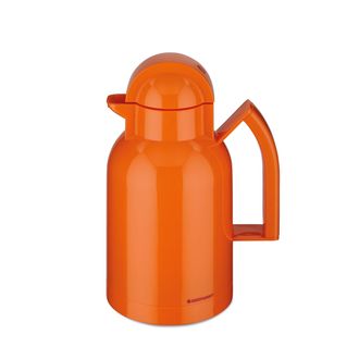 Rotpunkt Isolierkanne 250 ANA 1,0 l | Zweifunktions-Drehverschluss | BPA Frei- gesundes trinken | Made in Germany | Warm + Kalthaltung | Glaseinsatz | electric