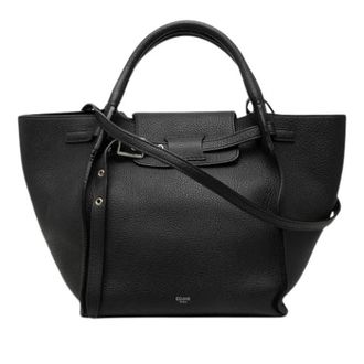 Celine Pre-owned Cuir sacs-celine - Femme - Pre-owned - Noir - Taille: ONE Size