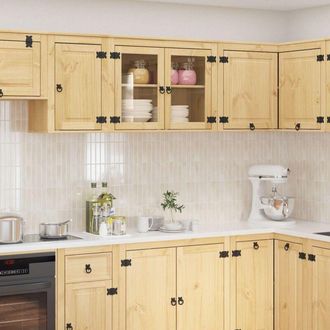 vidaXL vidaXL Armoire avec &eacute;tag&egrave;re SKI Brun Miel 60 x 32 x 40 cm Pin massif