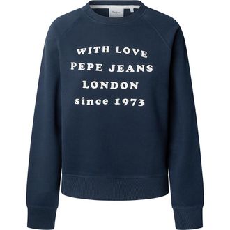 Pepe Jeans London Damen Bel Sweatshirt, Blau (Dulwich Blue), S