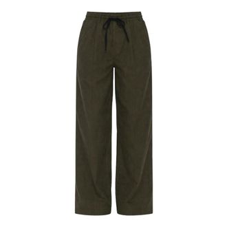 Pomandere Gestreifte Baumwollhose - - Trousers - Damen - Gr&uuml;n - M