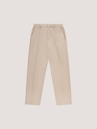 Circolo 1901 Regular-Fit Trousers in Twill Candle / 48