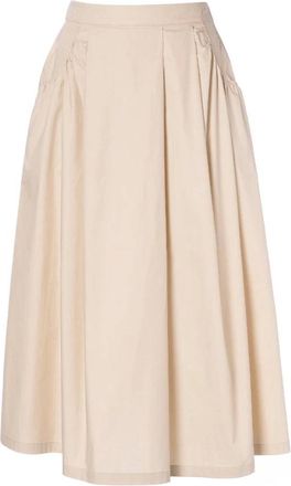 Jcsophie Femme, Jupes, Beige, Taille: 42 FR Luisa Skirt