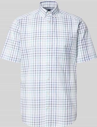 Olymp Regular Fit Business-Hemd mit Button-Down-Kragen