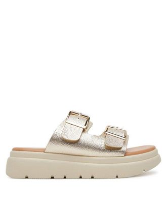 Clara Barson Pantoletten H3T9409-6 Goldfarben