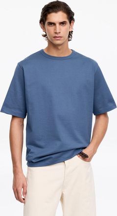 Arket Oversize-T-Shirt 270 GSM -Blau