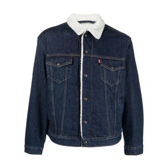Levi's Type III Sherpa Trucker Jacke - - Jackets - Herren - Blau - M