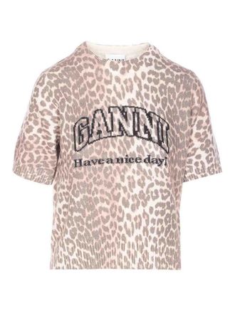 Ganni T-Shirt - Bunt