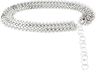 Paco Rabanne Femme, Accessoires, Gris, Taille: ONE Size Jewel Belt