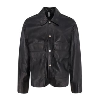 DFour Dfour, Homme, Vestes, Noir, Taille: L Df913 Veste en Cuir