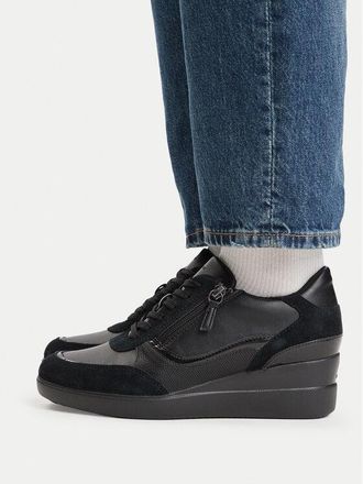 Geox Sneakers D Stardust D6630B 5422 C9999 Schwarz