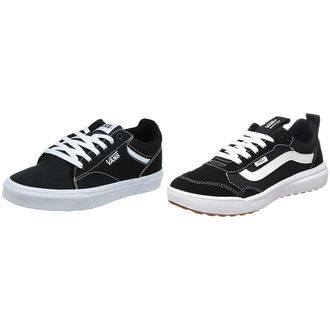 Vans Herren Range EXP Sneaker, (Suede/Canvas) 43 EU Damen Ward Platform (Canvas) 40