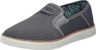 Rieker Homme B2267 Mocassin, Gris, 45 EU