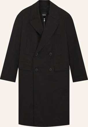 HUGO BOSS Klassischer Mantel C-Cale-Db-3In1251Btc Relaxed Fit schwarz