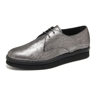 Tod's Schn&uuml;rschuhe mit Riss-Effekt - - Shoes - Damen - Grau - 36 EU