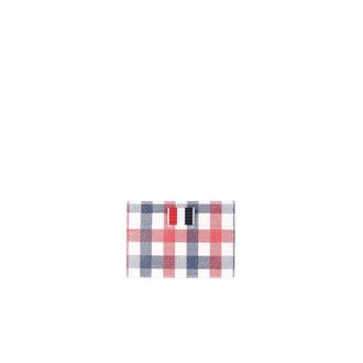 Thom Browne Femme, Accessoires, Rouge, Taille: ONE Size Porte-cartes avec logo