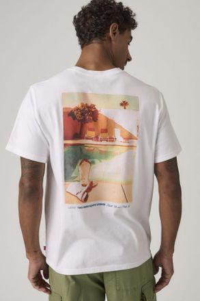 Levi's Relaxed Fit T-Shirt mit Grafik - Herren - Wei&szlig; / Wei&szlig;