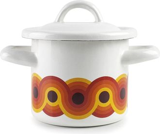 Ibili 925210 - Mini-Kochtopf Pop mit Deckel, 10 cm