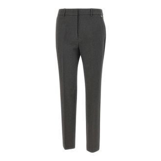 Liu Jo Femme, Pantalons, Gris, Taille: 42 FR Slim-fit Pantalons