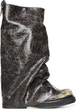 The Attico Femme, Chaussures, Brun, Taille: 39 EU Robin Combat Boot