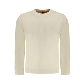 HUGO BOSS Homme, Sweatshirts et sweats à capuche, Beige, Taille: XL SweaT-shirt à Manches Longues