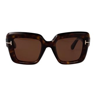 Tom Ford Stylische Esme Sonnenbrille f&uuml;r den Sommer - - Accessories - Damen - Braun - 50 MM