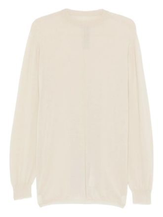 Rick Owens Lang&auml;rmeliger Pullover - Nude