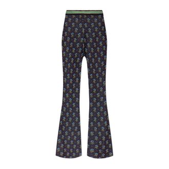 Etro Hose mit Lurexfaden - - Trousers - Damen - Blau - 2XS