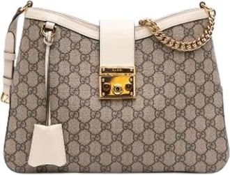 Gucci Sac bandouli&egrave;re vintage doccasion - Femme - Pre-owned - Beige - Taille: ONE Size